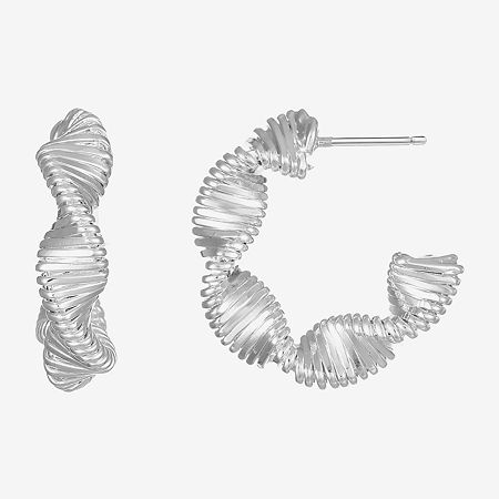 Click here for Monet Jewelry Twisted Womens 20mm Hypoallergenic H... prices
