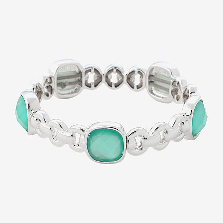 Click here for Monet Jewelry Womens Glass Cushion Stretch Bracele... prices