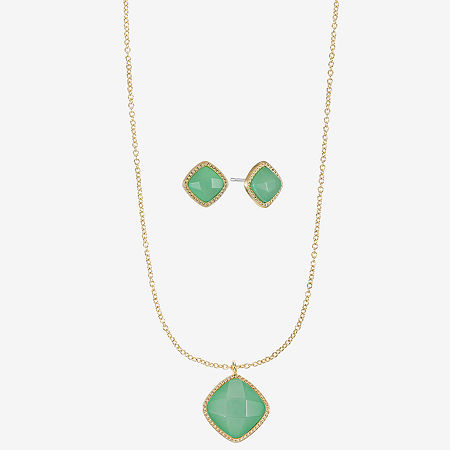 Click here for Liz Claiborne Pendant Necklace & Stud Earring Wome... prices