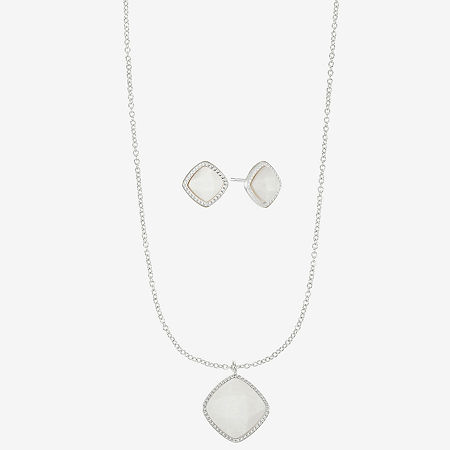 Click here for Liz Claiborne Pendant Necklace & Stud Earring Wome... prices