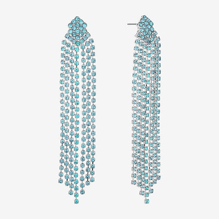 Click here for Monet Jewelry Timeless Silver Tone Womens Glass Hy... prices