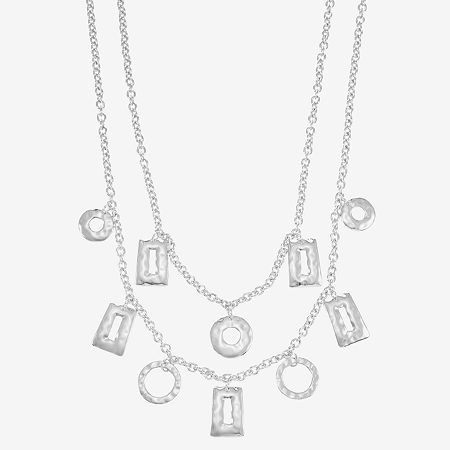 Click here for Liz Claiborne Hammered Womens 17 Inch Collar Neckl... prices