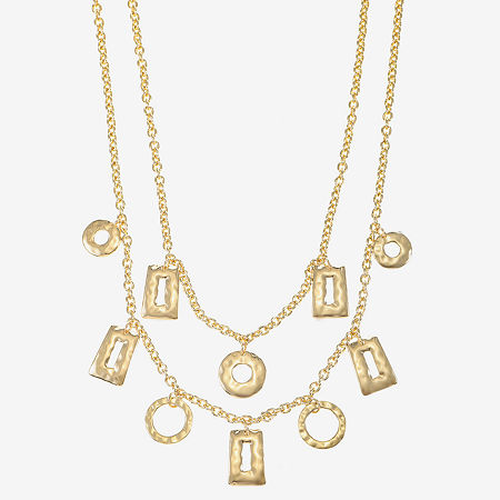 Click here for Liz Claiborne Hammered Womens 17 Inch Collar Neckl... prices