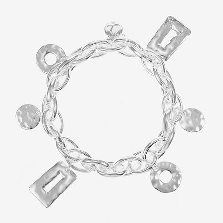 Click here for Liz Claiborne Hammered Womens Charm Bracelet  One... prices
