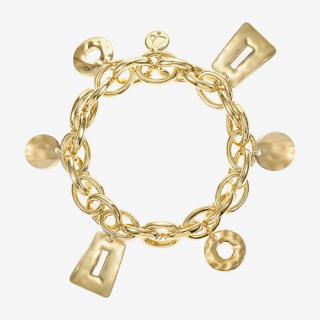 Click here for Liz Claiborne Hammered Womens Charm Bracelet  One... prices