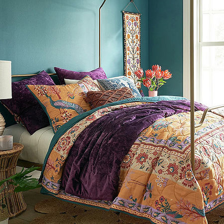 Click here for Distant Lands Ophelia Quilt Set  One Size  Yellow prices
