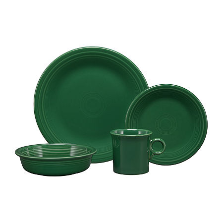 Click here for Fiesta Classic 4-pc. Dinnerware Set  One Size  Gre... prices