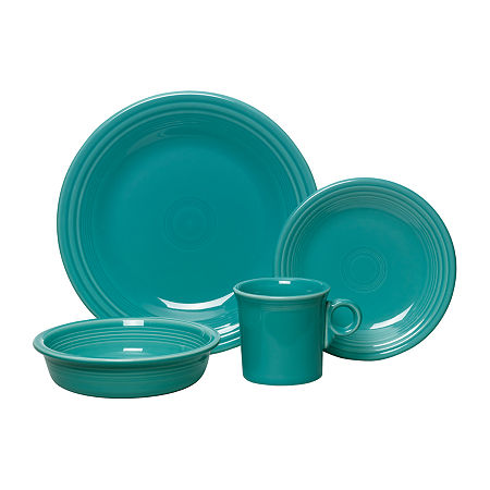 Click here for Fiesta Classic 4-pc. Dinnerware Set  One Size  Blu... prices