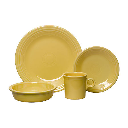 Click here for Fiesta Classic 4-pc. Dinnerware Set  One Size  Yel... prices