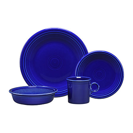 Click here for Fiesta Classic 4-pc. Dinnerware Set  One Size  Blu... prices