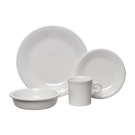 Click here for Fiesta Classic 4-pc. Dinnerware Set  One Size  Whi... prices