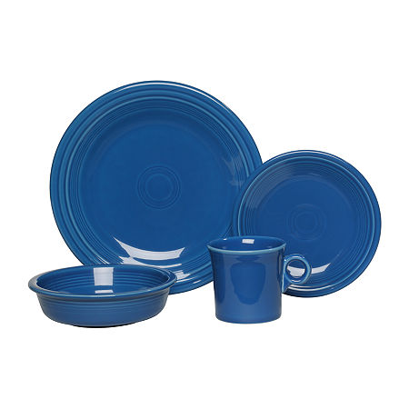 Click here for Fiesta Classic 4-pc. Dinnerware Set  One Size  Blu... prices