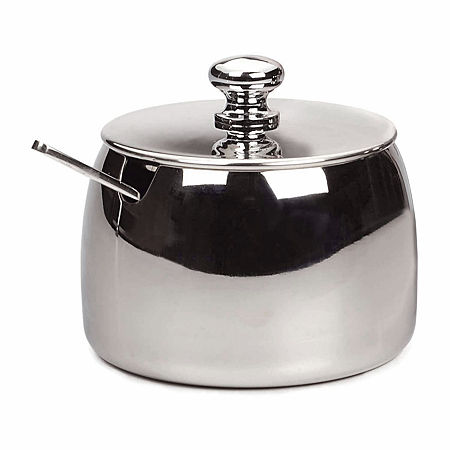 Click here for RSVP International Metal Sugar Bowl  One Size  Sil... prices