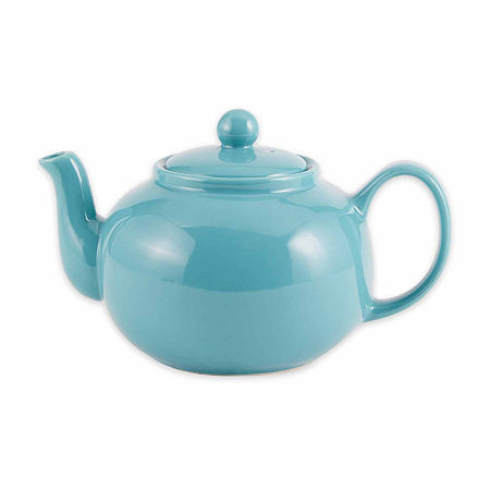 Click here for RSVP International Stoneware Teapot  One Size  Blu... prices