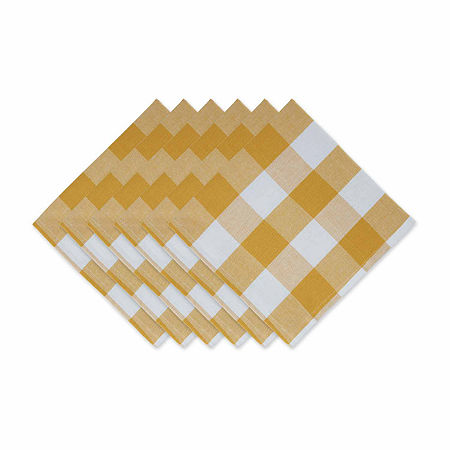 Click here for Design Imports Buffalo Check Napkin Set of 6 - Hon... prices