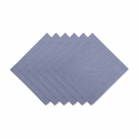 Click here for Design Imports Stonewash Blue Solid 6-pc. Napkins... prices