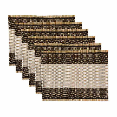 Click here for Urban Oasis Reed Placemat Set of 6 - Beige prices