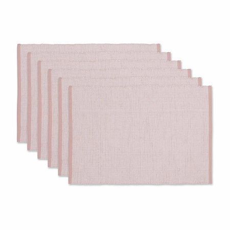 Click here for Design Imports Pale Mauve Eco-Friendly Chambray Fi... prices