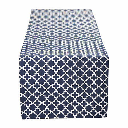 Click here for Design Imports Nautical Blue Lattice Table Runner... prices