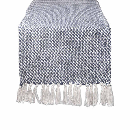 Click here for Design Imports French Blue Woven Table Runner  One... prices
