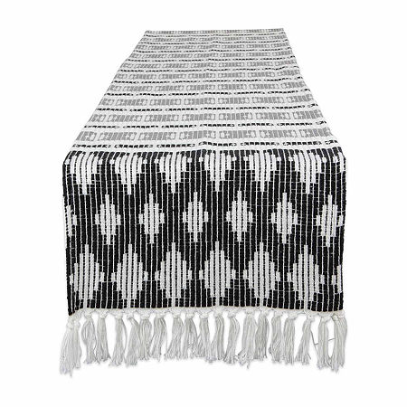 Design Imports Colby Southwest Table Runner - Black