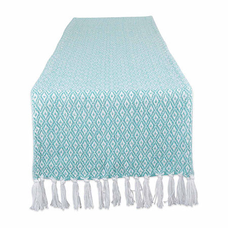Click here for Design Imports Aqua Mini Diamond Table Runner  One... prices