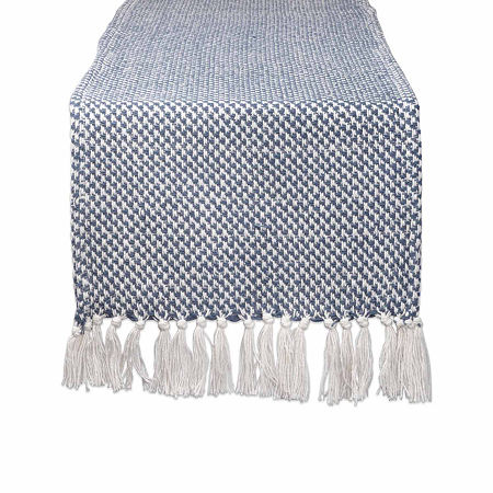 Click here for Design Imports French Blue Woven Table Runner  One... prices