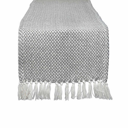 Click here for Design Imports Gray Woven Table Runner  One Size... prices