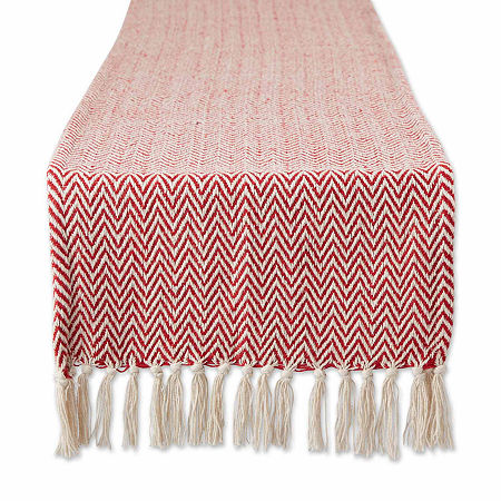 Click here for Design Imports Tango Red Chevron Table Runner  One... prices