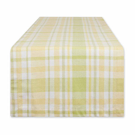Click here for Design Imports Lemon Bliss Plaid Table Runner  One... prices