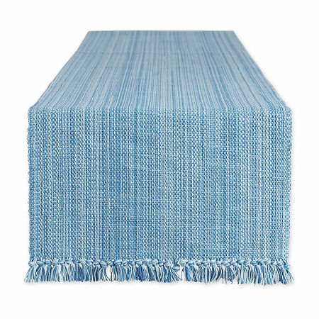 Click here for Design Imports Light Blue Variegated Fringe Table... prices