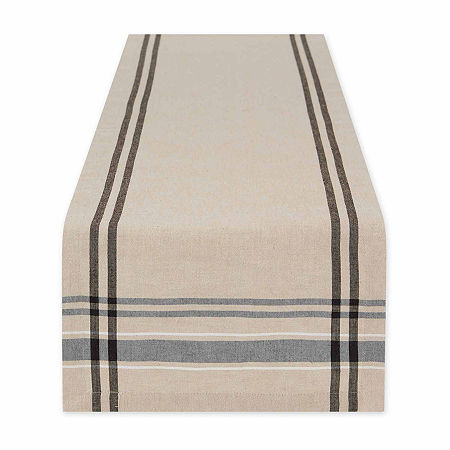 Click here for Design Imports Black French Stripe Table Runner  O... prices