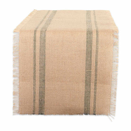 Click here for Design Imports Mineral Double Border Burlap Table... prices