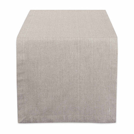 Click here for Design Imports Stone Brown Solid Chambray Table Ru... prices