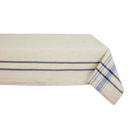 Click here for Design Imports Nautical Blue French Stripe Tablecl... prices