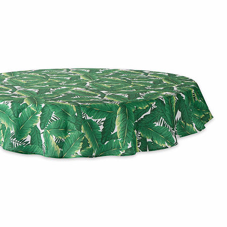 Click here for Design Imports Banana Leaf Outdoor Tablecloth  One... prices
