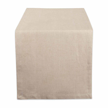 Click here for Design Imports Natural Solid Chambray Table Runner... prices