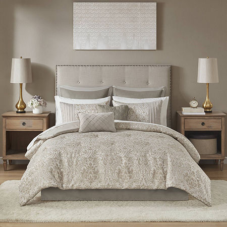 Click here for Madison Park Emilia Jacquard 12-Pc. Comforter Set... prices