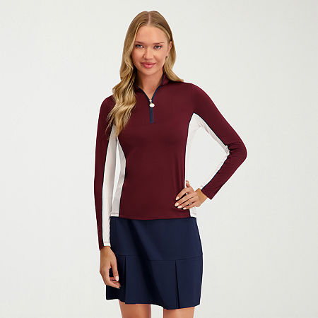 Click here for Stella Parker Womens Long Sleeve Quarter-Zip Pullo... prices