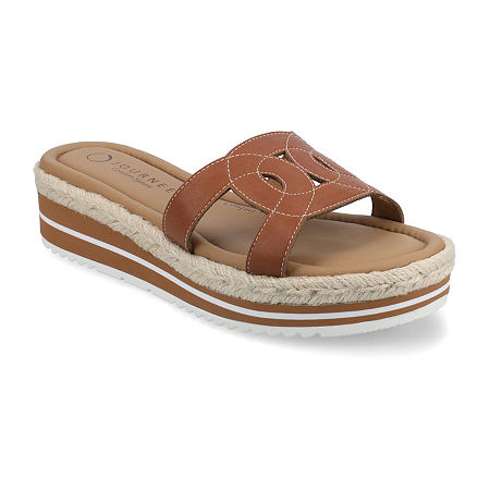 Click here for Journee Collection Womens Rosalinda Slip On Open T... prices