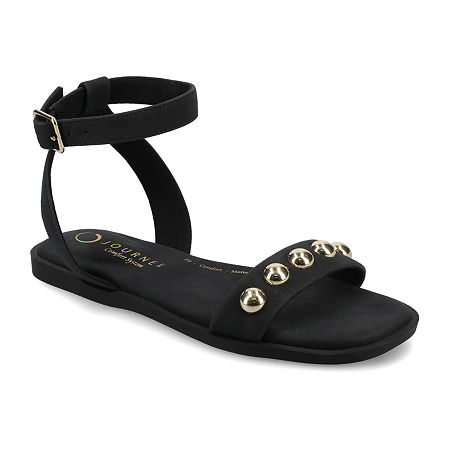 Click here for Journee Collection Womens Ankle Strap Flat Sandals... prices