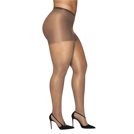 Click here for Hanes Curves Plus Size Silky Sheer Control Top Pan... prices