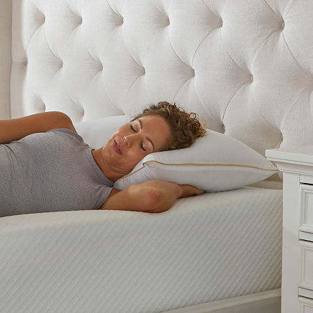 La-Z-Boy Fiber Density Firm/Extra Firm Firm Density Bed Pillow  One Size  White