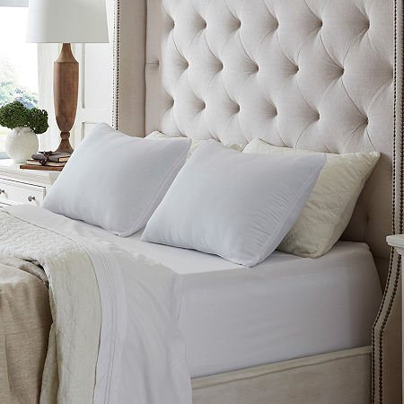 La-z-Boy Medium Density Fiber 2-Pack Pillow  King - White