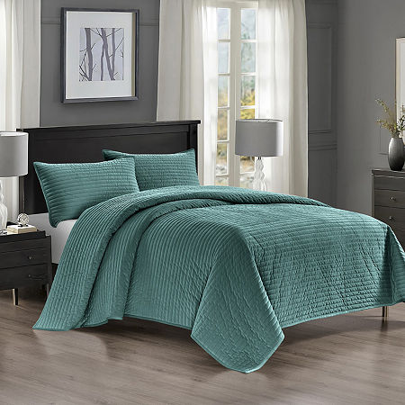 Click here for Pointehaven Velvet Channel Design Oversized Quilt... prices