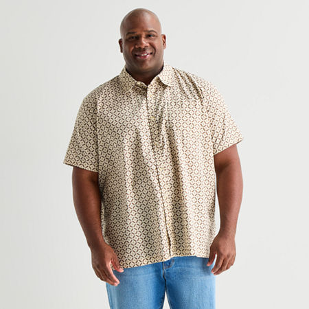 Click here for mutual weave Mens Short Sleeve Classic Fit Big and... prices