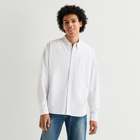 Click here for Arizona Mens Long Sleeve Regular Fit Button-Down S... prices