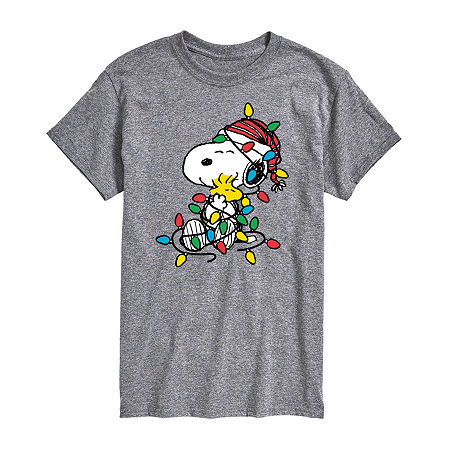 Click here for Mens Snoopy Graphic T-Shirt  3x-large  Gray prices
