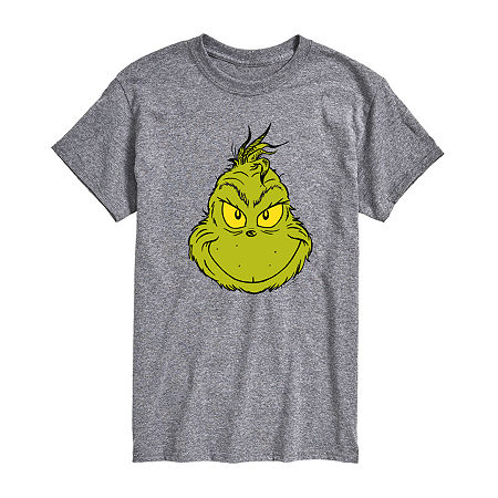 Click here for Mens Grinch Graphic T-Shirt  3x-large  Gray prices