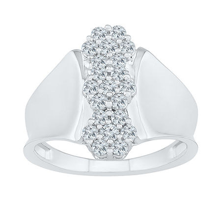 Click here for Womens 1/2 CT. T.W. Natural White Diamond 10K Whit... prices